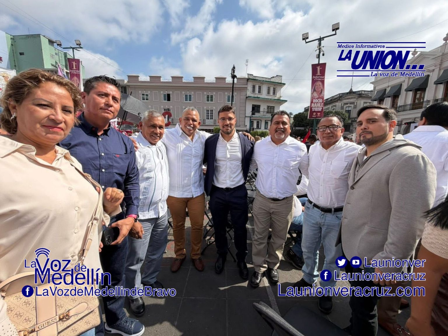 Samuel Acosta asiste al Primer Informe de Rocío Nahle - Medios ...